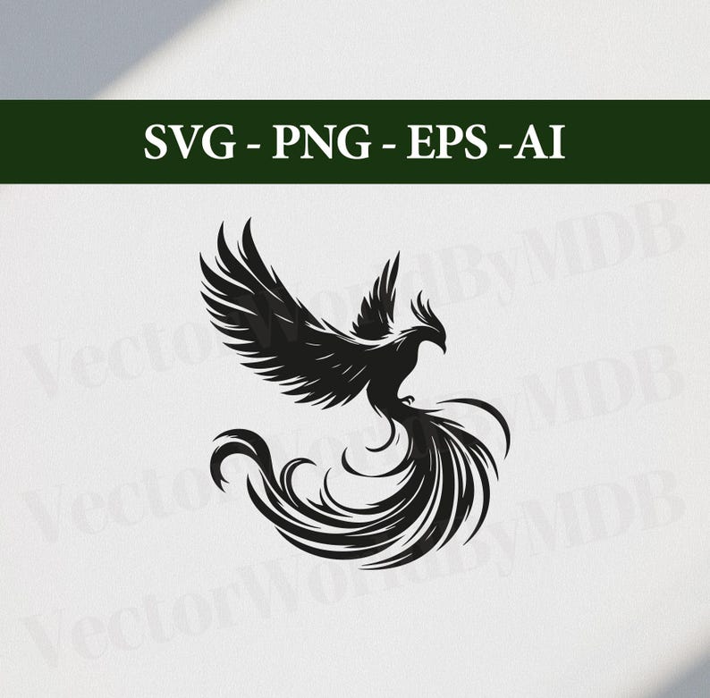 Imágenes prediseñadas, Fénix, archivos SVG, tatuaje, amor, meditación ...