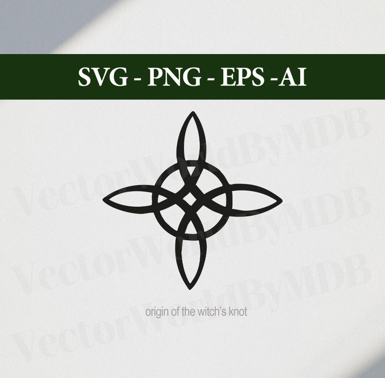 Witch's Knot, Celtic Symbols, Tattoo, Love, Meditation, Vector, SVG ...
