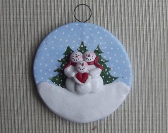 Clay Family Ornament | Etsy