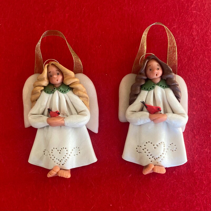 Polymer Clay Angel - Etsy