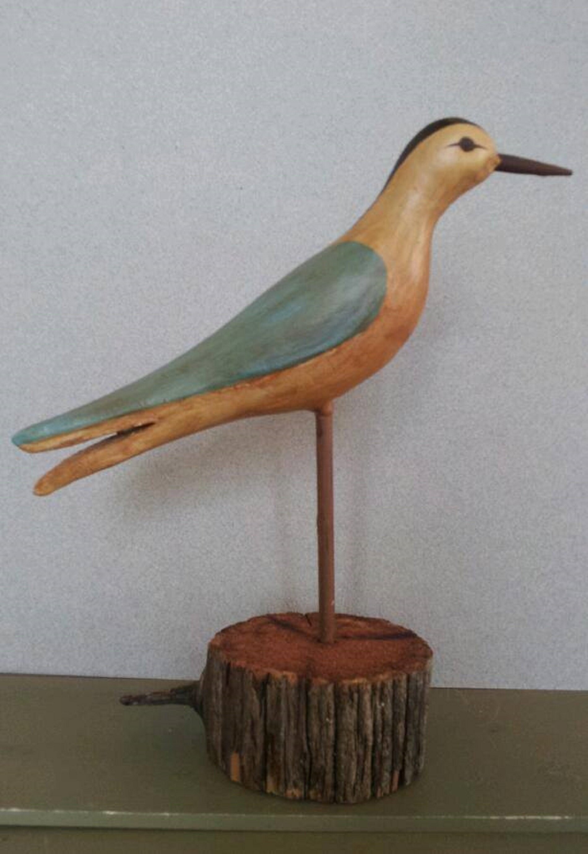 Hand Sculpted Polymer Clay Rustic Tern - Etsy