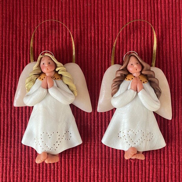 Polymer Clay Angel - Etsy