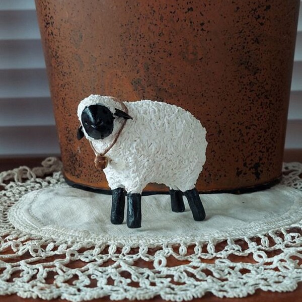 Polymer Clay Lamb - Etsy