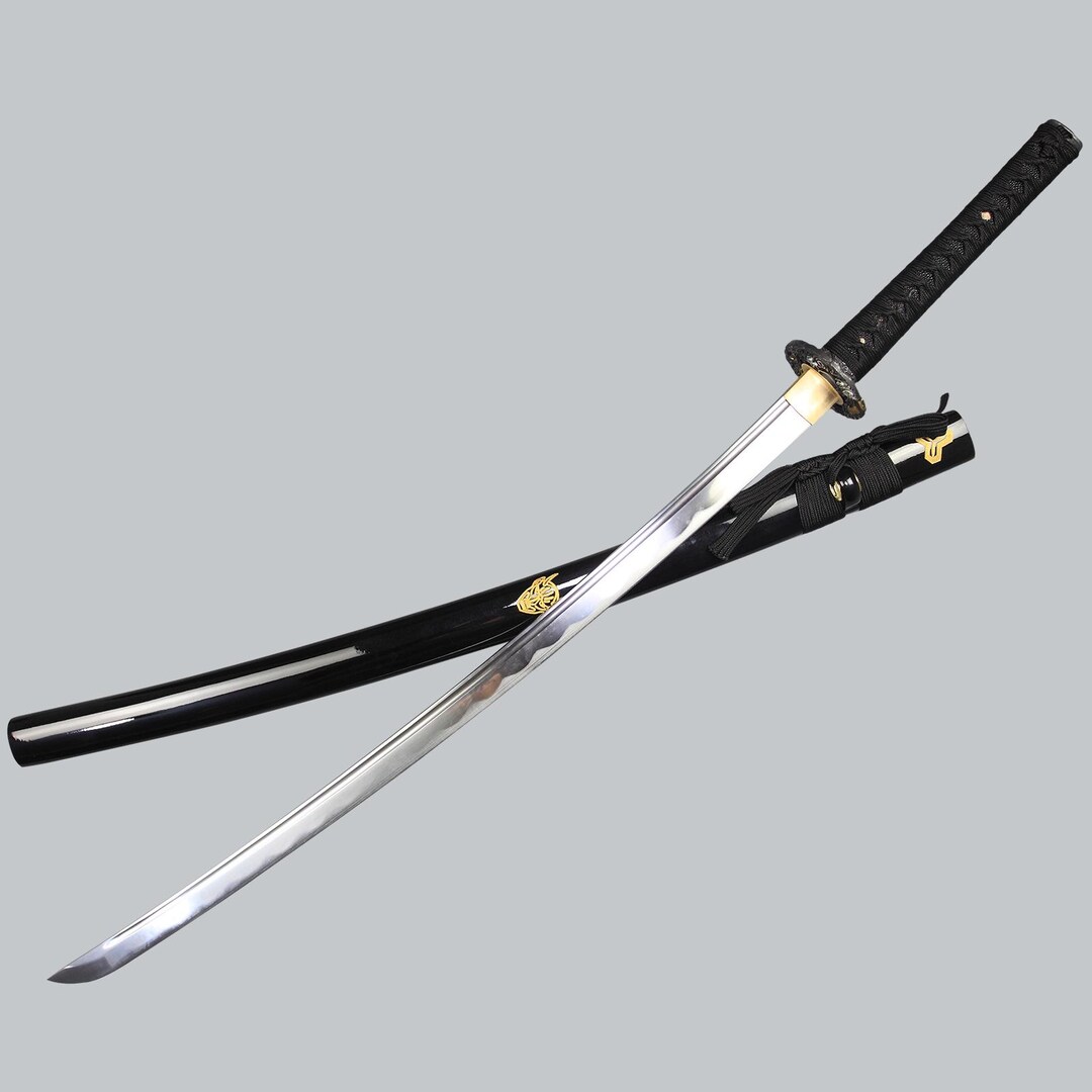 Katana Sword Real Handmade High Performance Manganese Steels Sharp ...