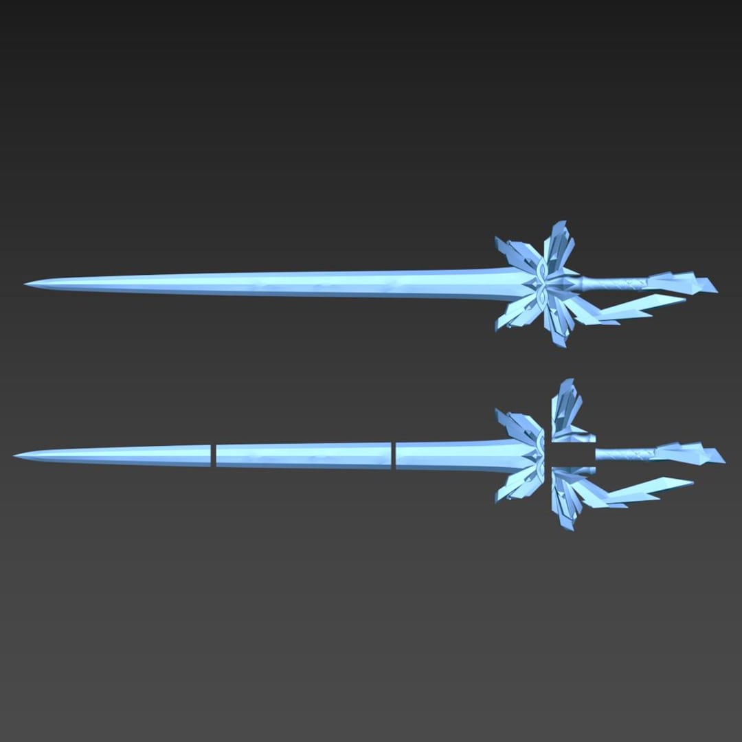 Capitano's Sword - Genshin Impact - 3D Print Files - Etsy