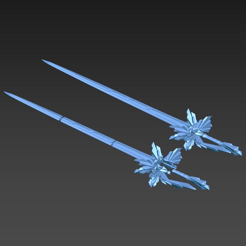 Capitano's Sword - Genshin Impact - 3D Print Files - Etsy Australia