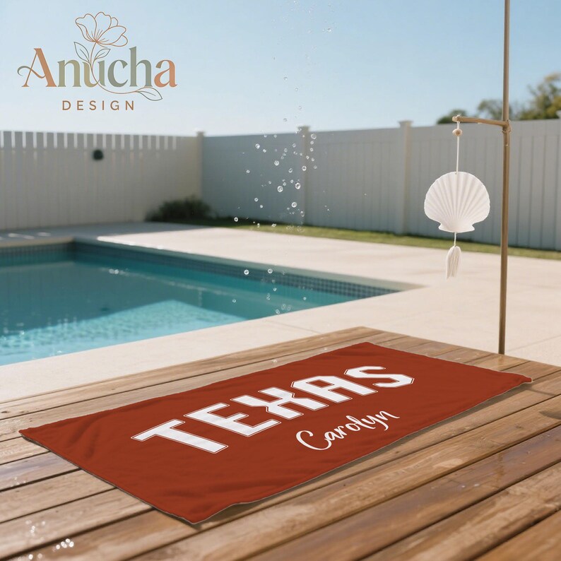 Custom City/college Beach Towel,personalized Graduation,senior 2025 ...