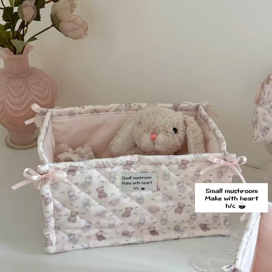 Sweet Dream Small Mushroom Storage Box – Handmade | Adorable Home Decor ...