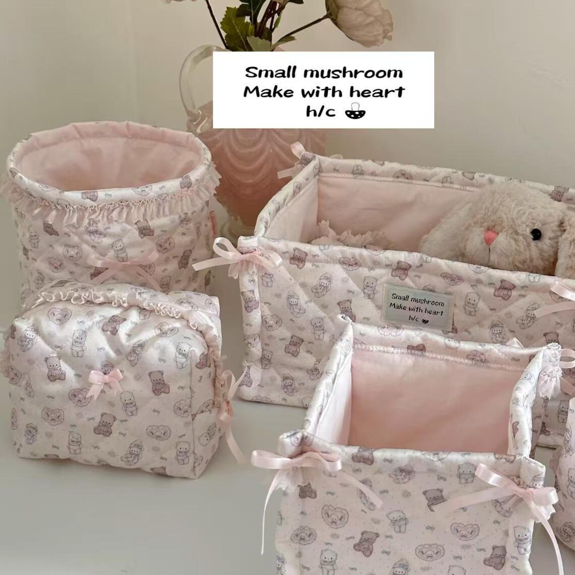 Sweet Dream Small Mushroom Storage Box – Handmade | Adorable Home Decor ...