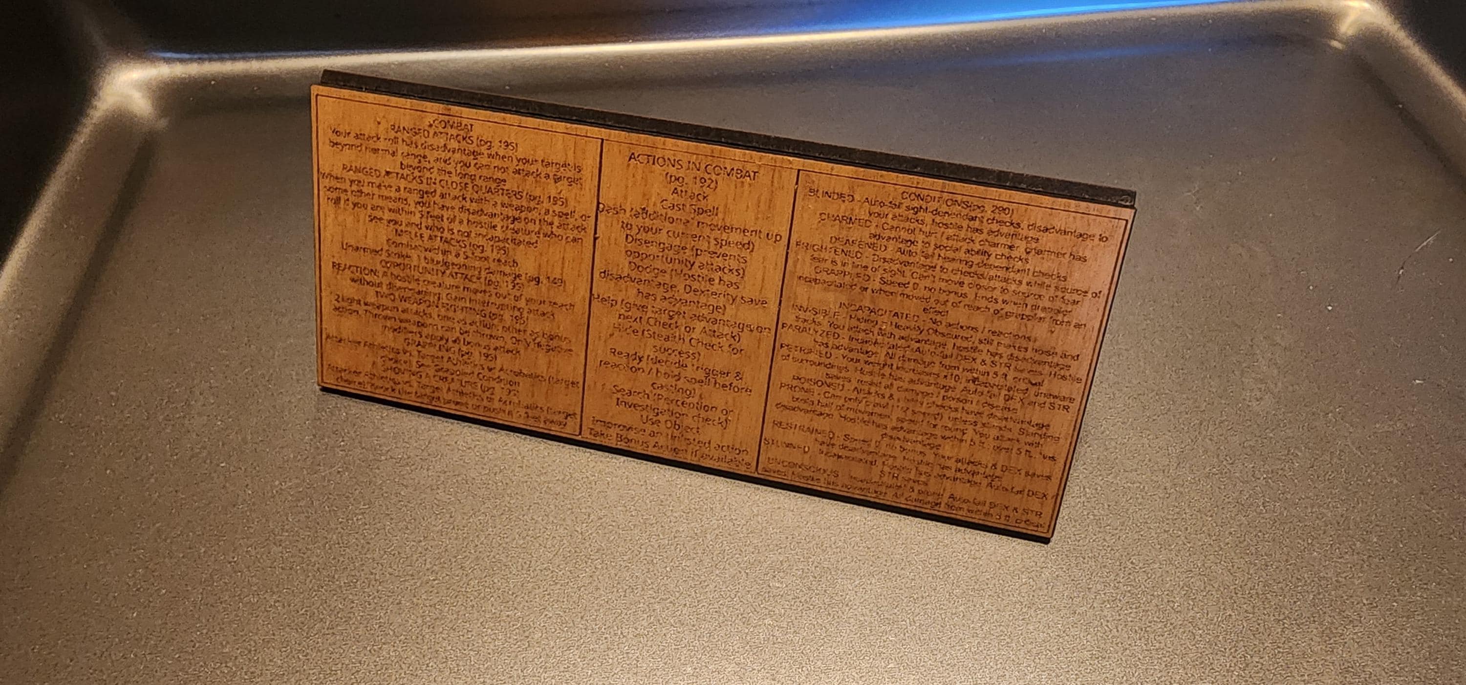 Custom DND Nameplate - Etsy