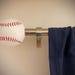 Baseball Curtain Rod Finials | Baseball Room Decor | Sports Decor for ...