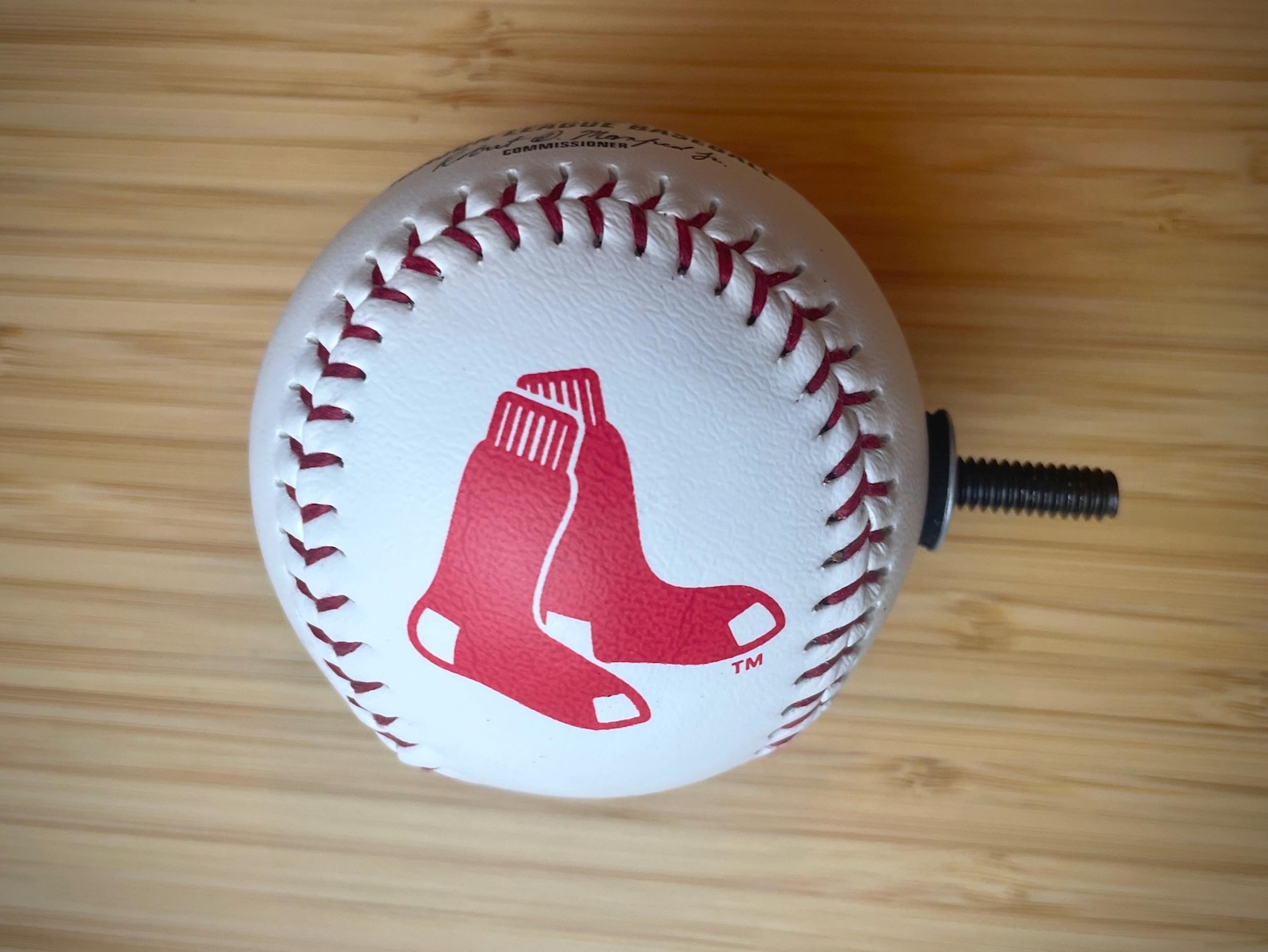 Baseball Curtain Rod Finials | Real Baseball Decor for Kids or Sports ...