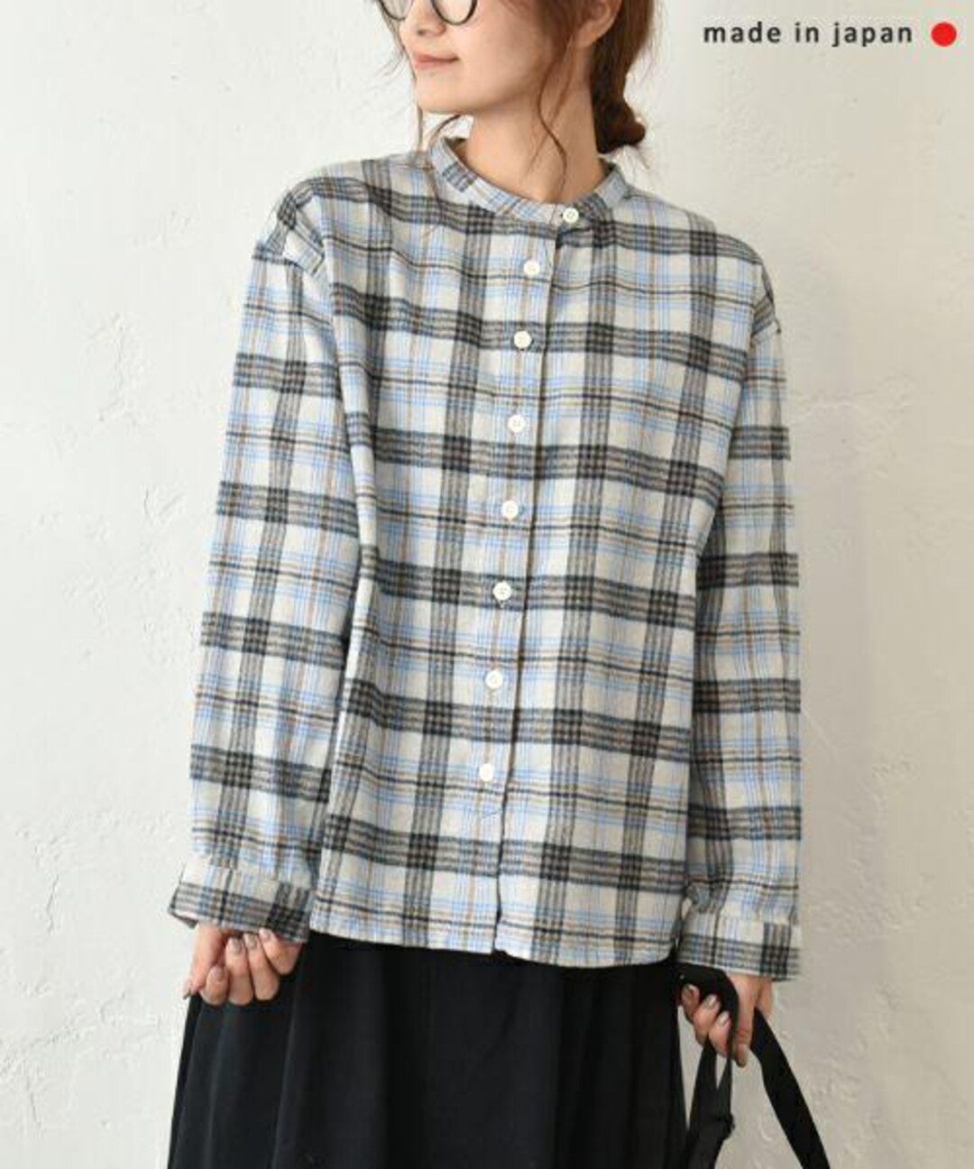 Made in Japan Plaid Check Shirt | Women’s Flannel Button-down Top ...