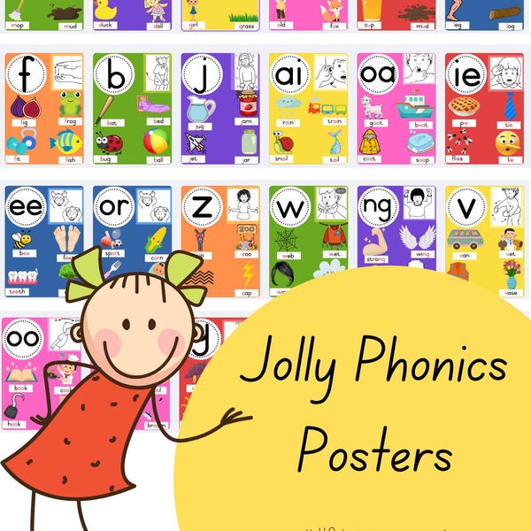 Phonics Poster - Etsy