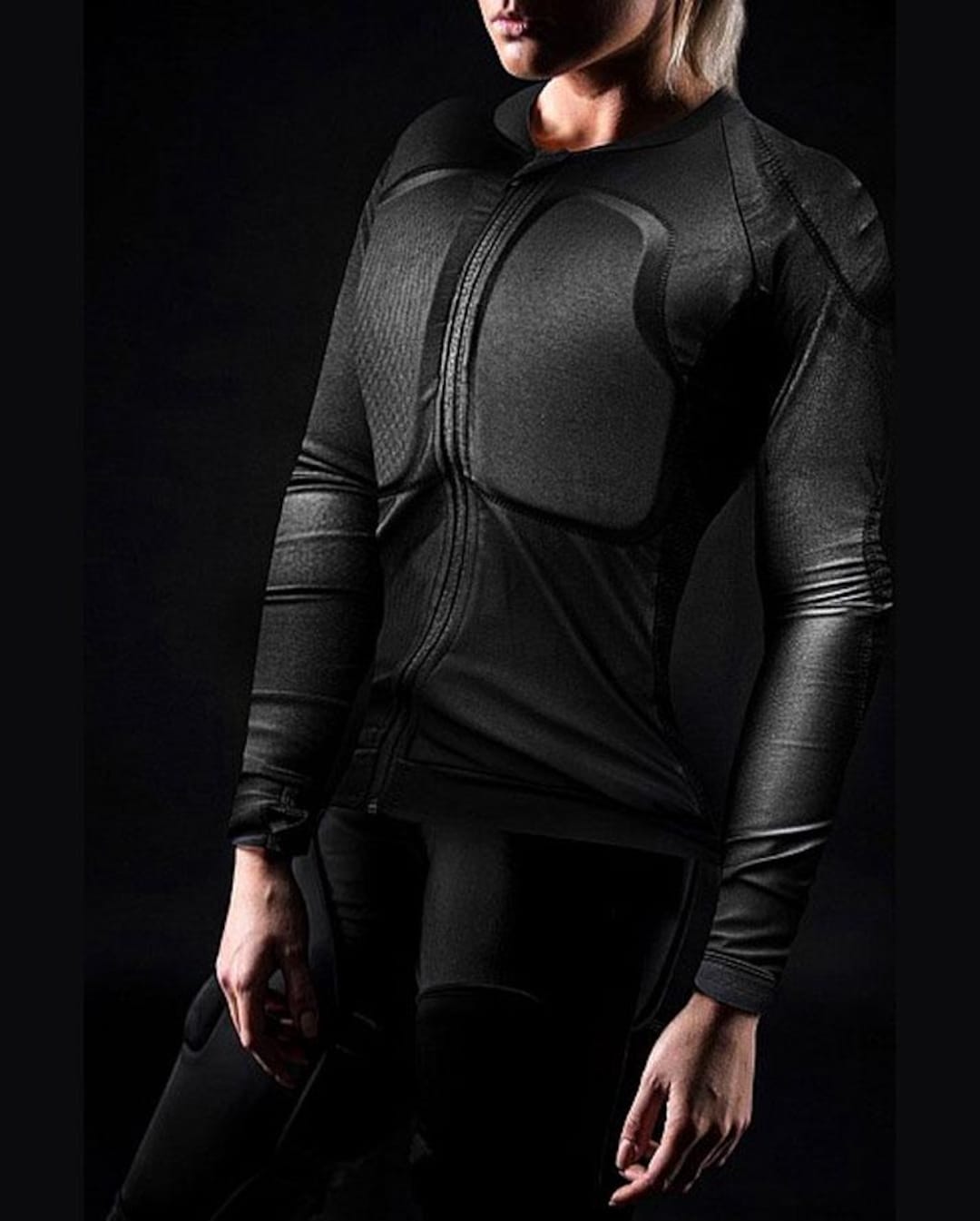 Unisex Tactical Armored Jacket - Full-body Ce-certified Protection ...