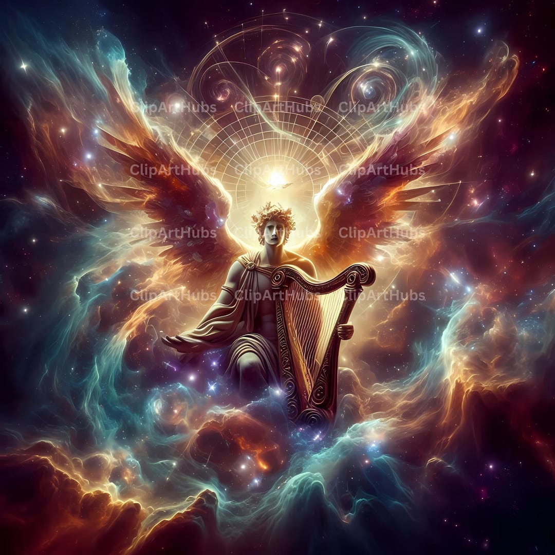 Apollo - Greek God of Music and Light | Radiant Mythology Wall Art ...