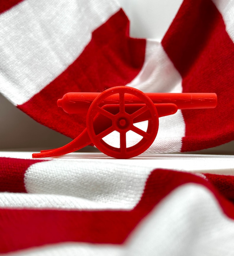 Arsenal Cannon Replica – 3D Printed PLA Decor, Gunners Gift - Etsy