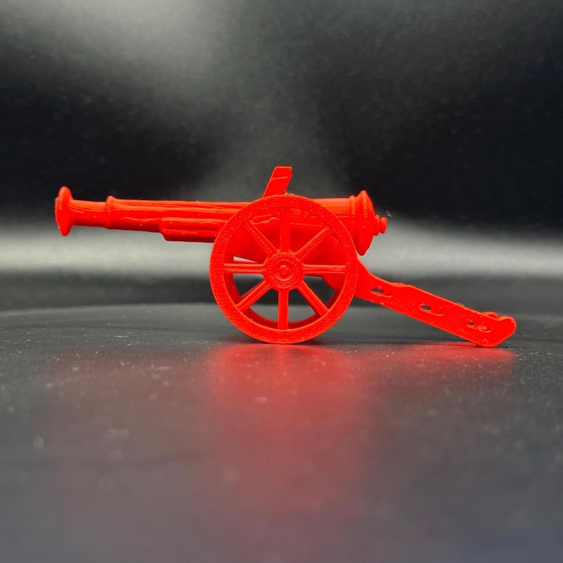 Arsenal Retro Cannon Replica – 3D Printed PLA, 138mm - Etsy