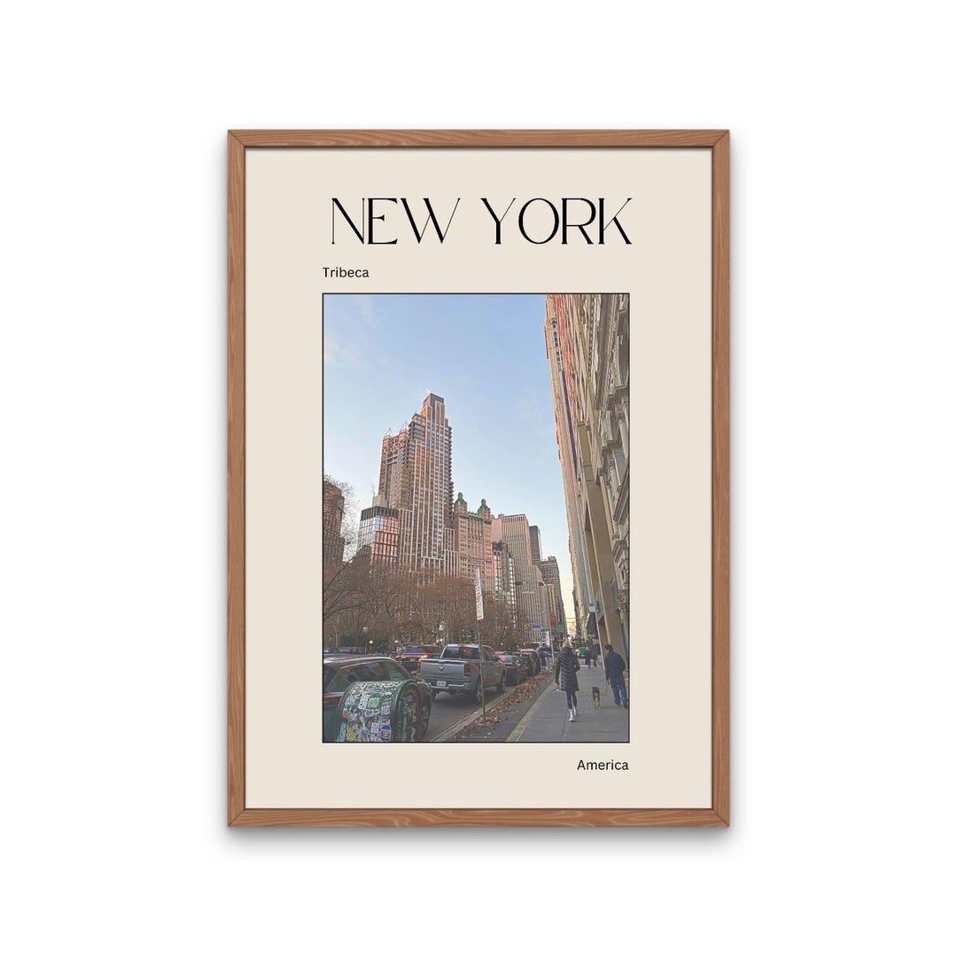 New York City Poster - New York Print - NYC Poster - Times Square ...