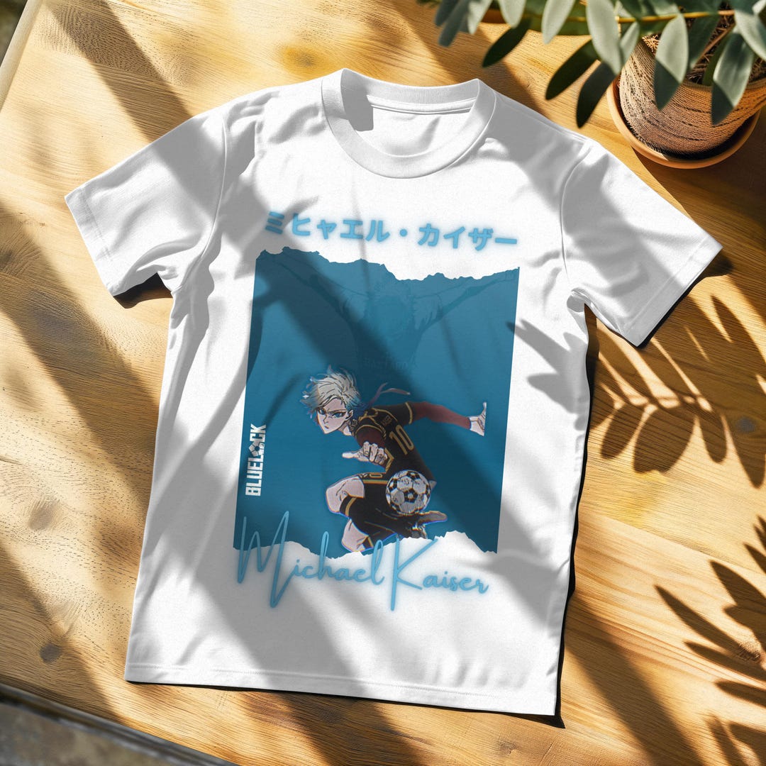 Michael Kaiser Blue Lock Tshirt, Gift Idea for Anime Lovers, Manga ...