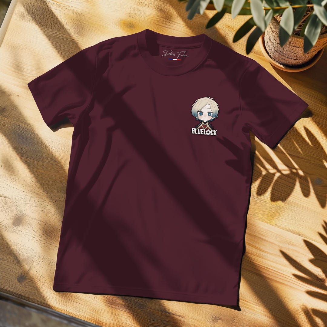 Chibi Kaiser Blue Lock T-shirt, Cute Gift Idea for Anime Lovers, Manga ...