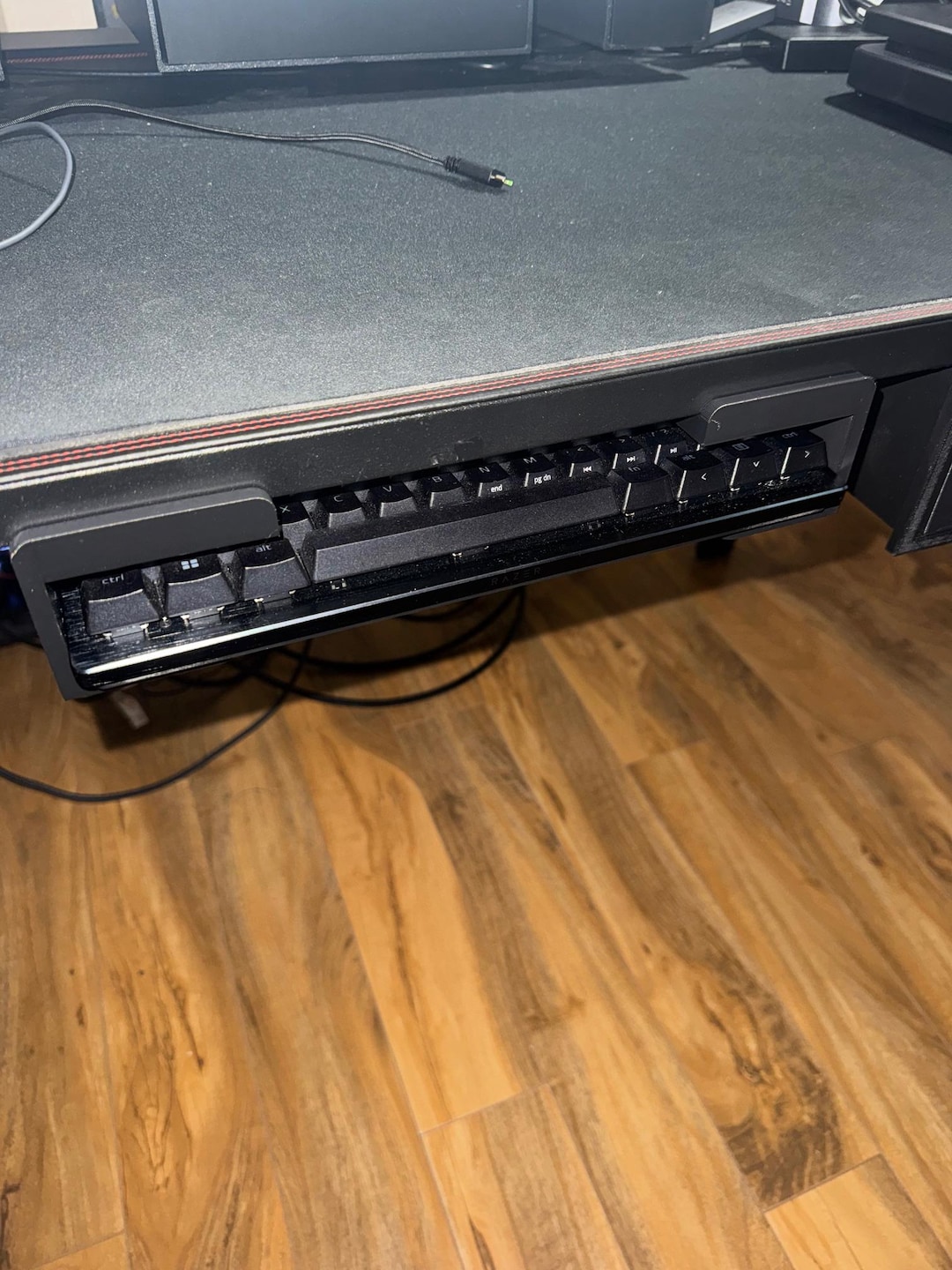 Magnetic Under Desk Keyboard Holder – Width Adjustable Brackets, Not ...