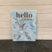 Hello Birthday Card Celebration Card Handmade Birthday Card - Etsy