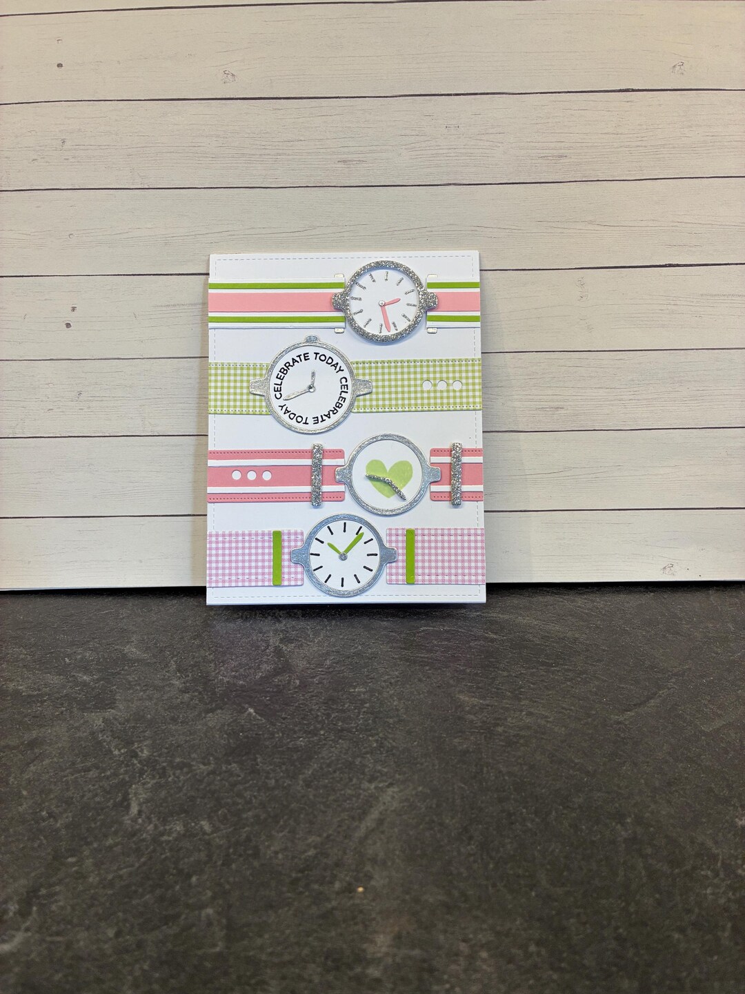 Birthday Card, Handmade Birthday Card, the Stamp Market Cards, Watch ...