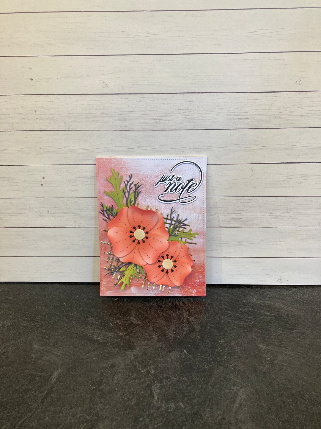 General Greeting Card, Handmade Card, Just a Note Card, the Greetery ...