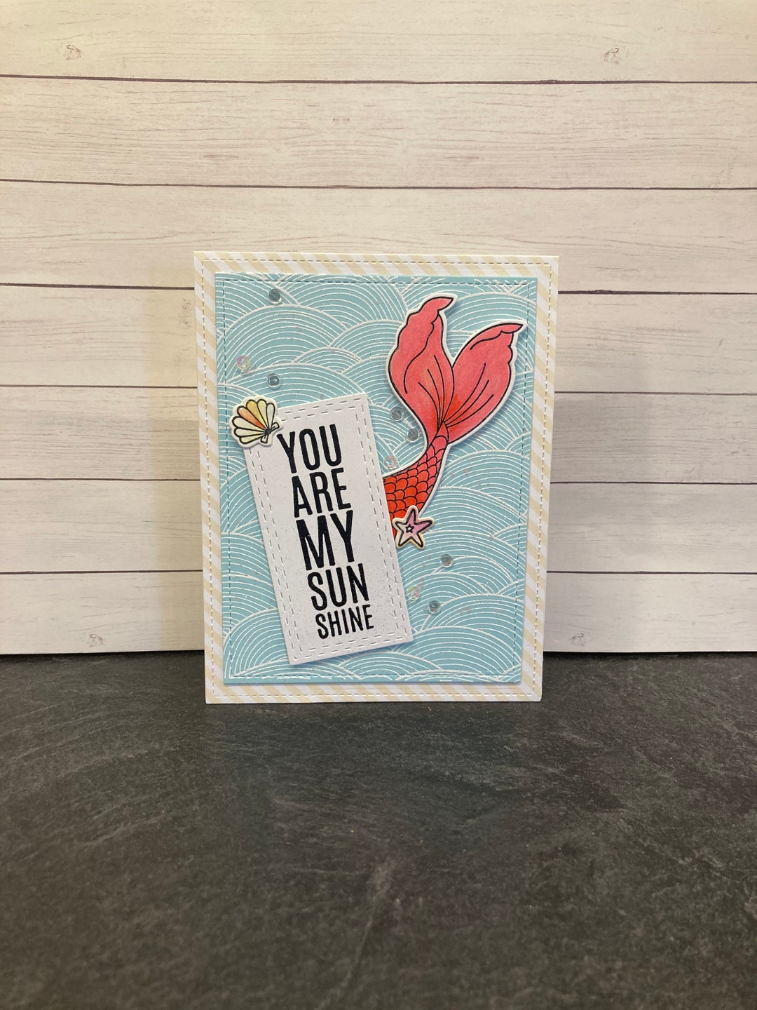 Clearance - Mermaid Cards, Cards for Kids, Grandkids Cards, Vacation ...