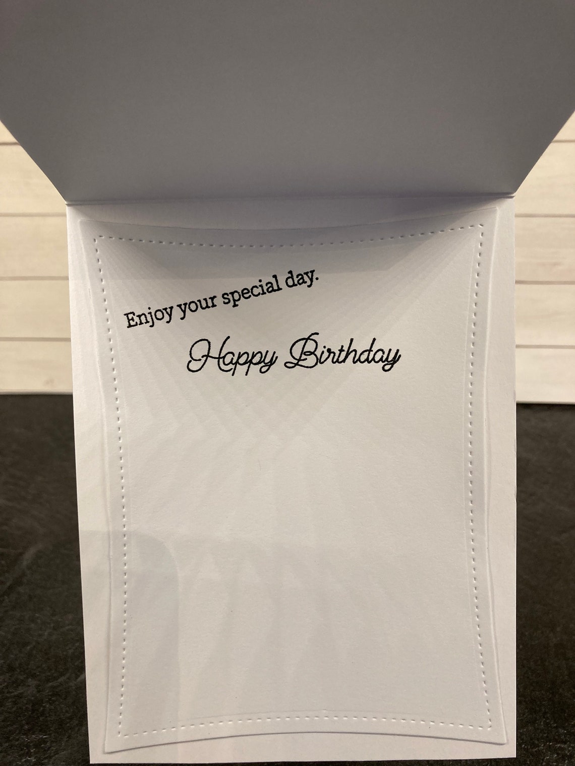 Hello Birthday Card Celebration Card Handmade Birthday Card - Etsy