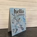 Hello Birthday Card Celebration Card Handmade Birthday Card - Etsy