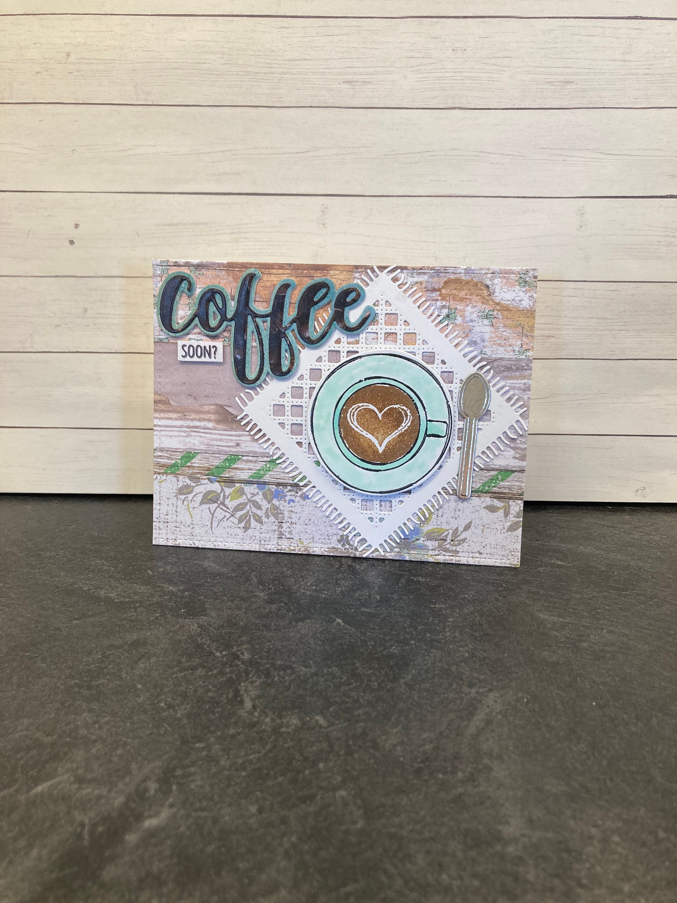 Coffee Soon Card Cup of Coffee Card Coffee Lover Cards - Etsy