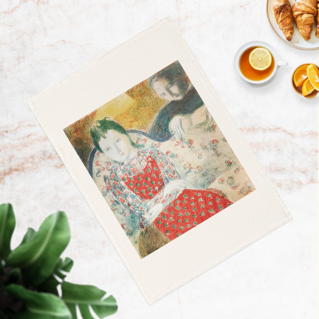 Maurice Denis Art Tea Towel – Organic Cotton Kitchen Linen, Art Lover ...
