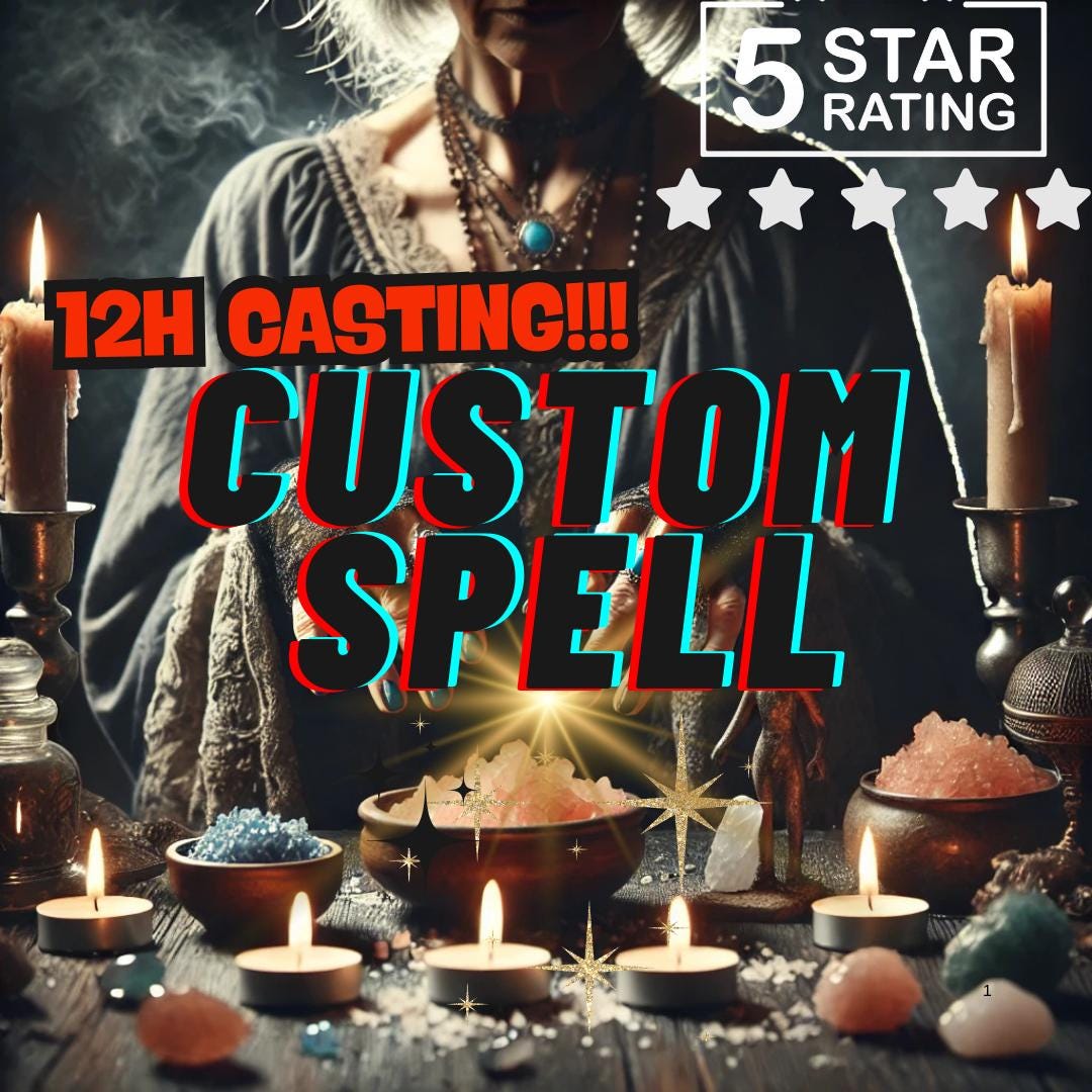 Custom Spell Casting: Wish for Anything You Want and Shift Reality - Etsy
