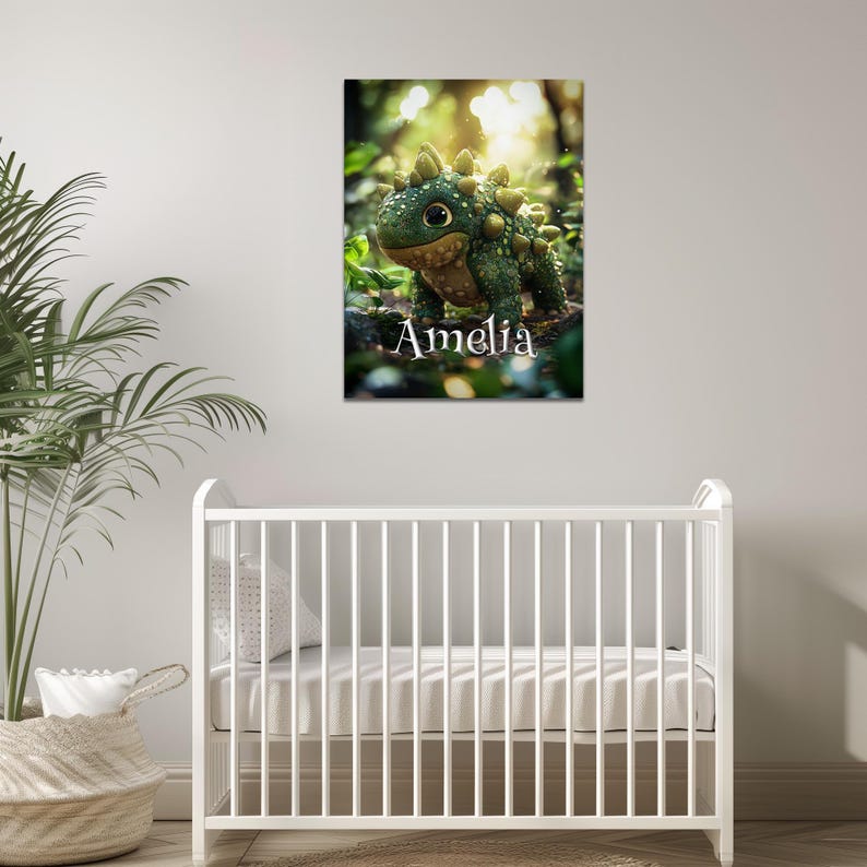 Personalized Ankylosaurus Poster for Kids Poster – Custom Poster Design ...