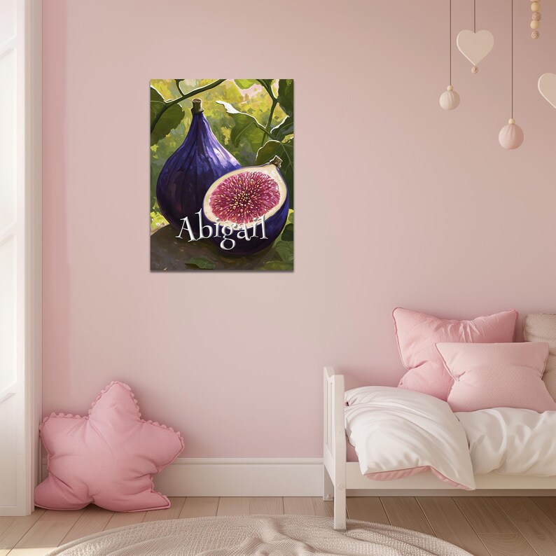 Personalized Fig Poster for Kids Poster – Custom Poster Design ...