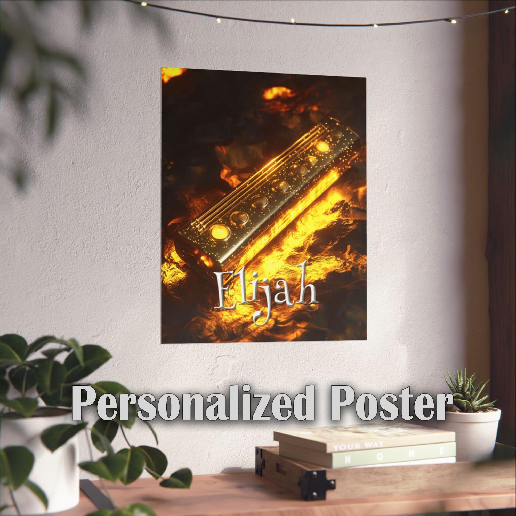 Personalized Harmonica Poster for Kids – Creative Room Decor – Early ...