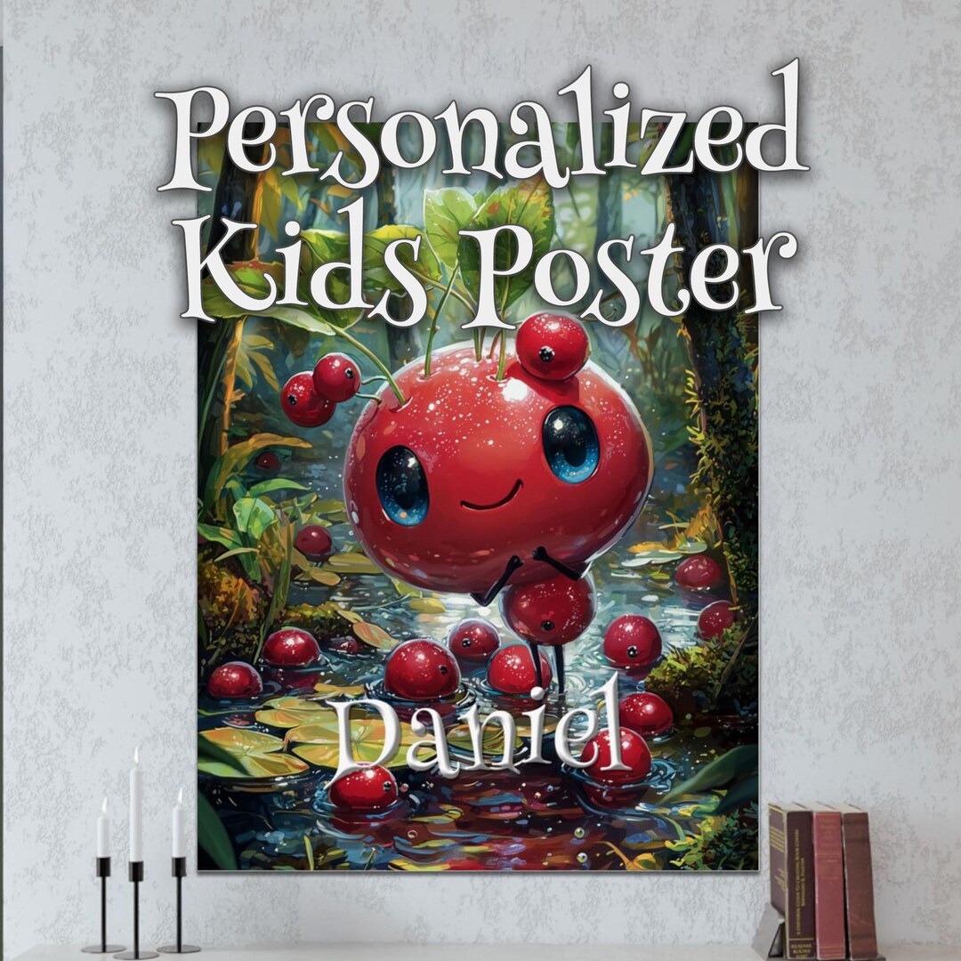 Personalized Cranberries Poster for Kids Poster – Unique Art Display ...