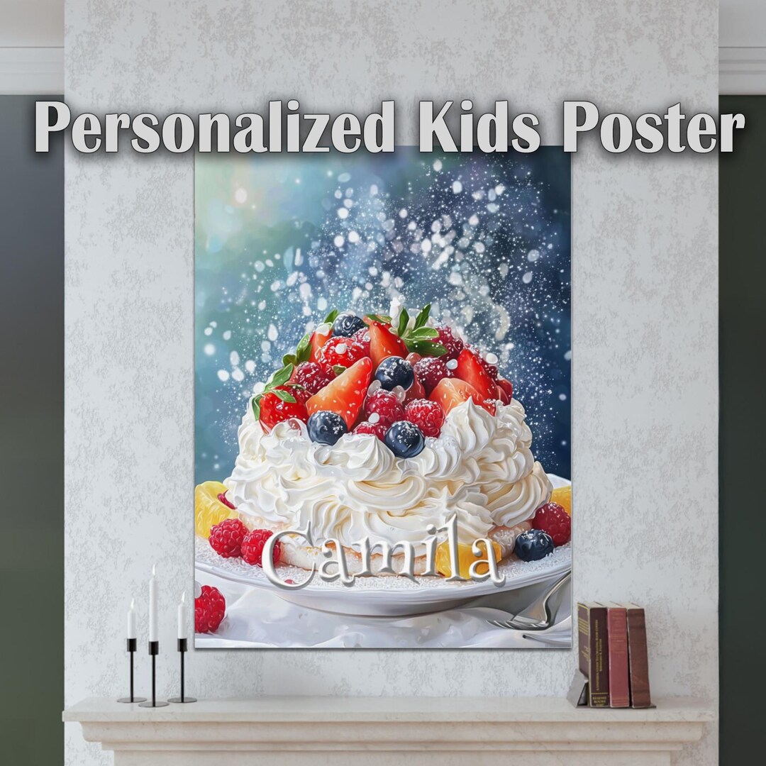 Personalized Pavlova Poster for Kids – Inspires Imagination – Creative ...