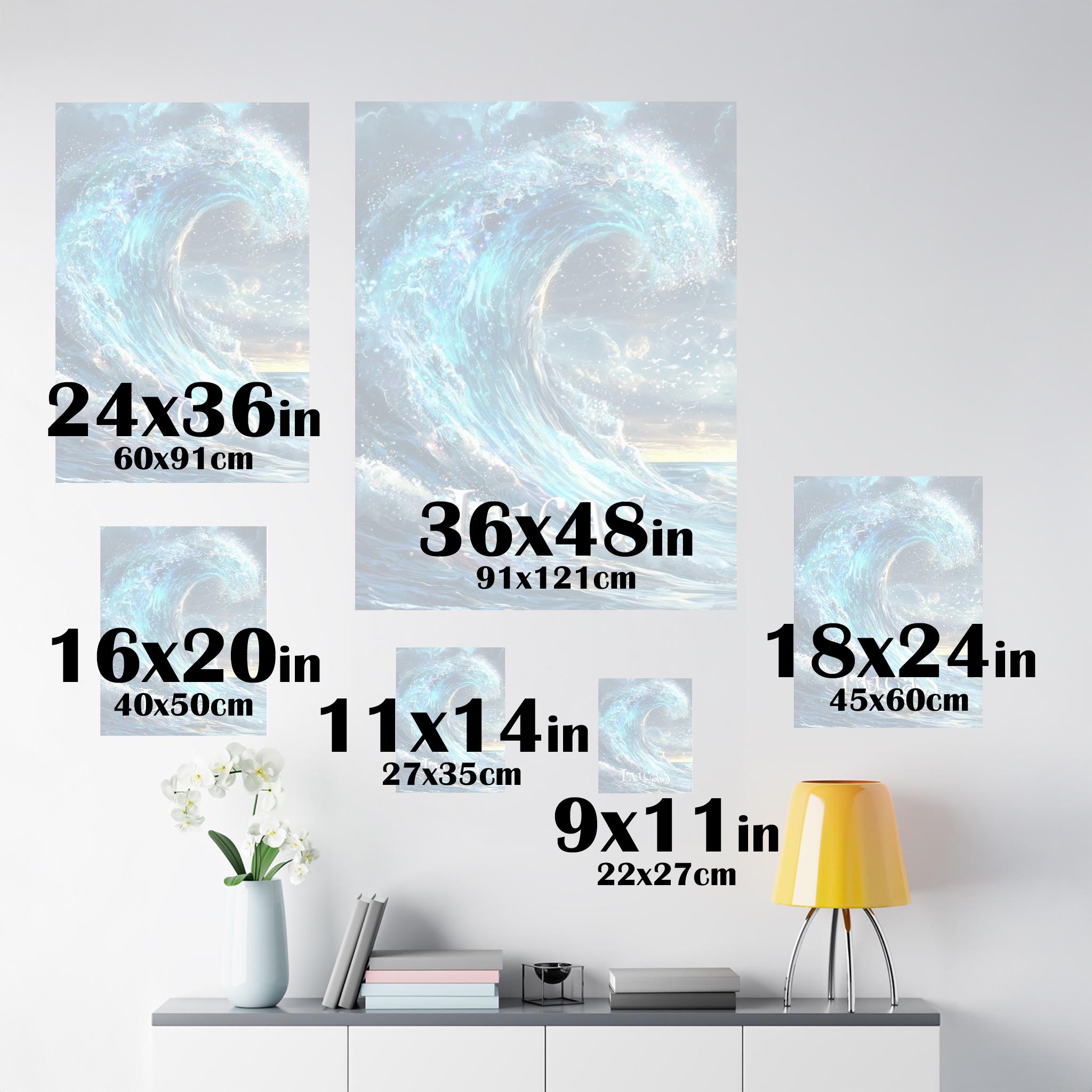 Personalized Tsunami Poster for Kids – Preschool Wall Decor – Nursery ...