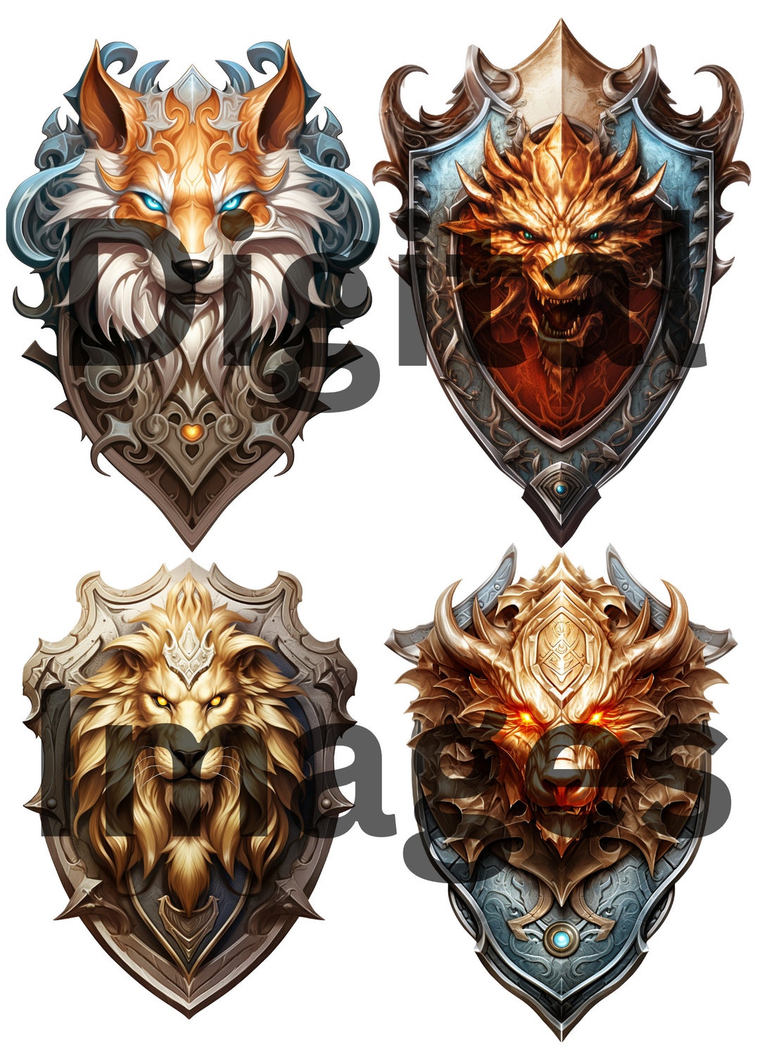 Artemus Floof 50 Monster Trophies Series A 300 DPI PNG Transparent ...