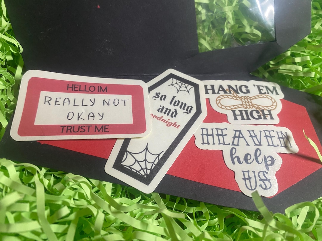 My Chemical Romance Sticker Set | My Chemical Romance Sticker | Vinyl ...