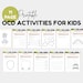OCD Therapy Worksheets: ERP Activities for Kids, Teens, Adults ...