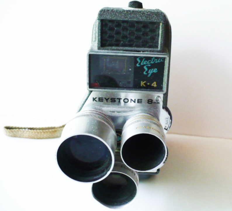 Keystone 8 MM Camera K-4 Electric Eye Vintage Recording - Etsy