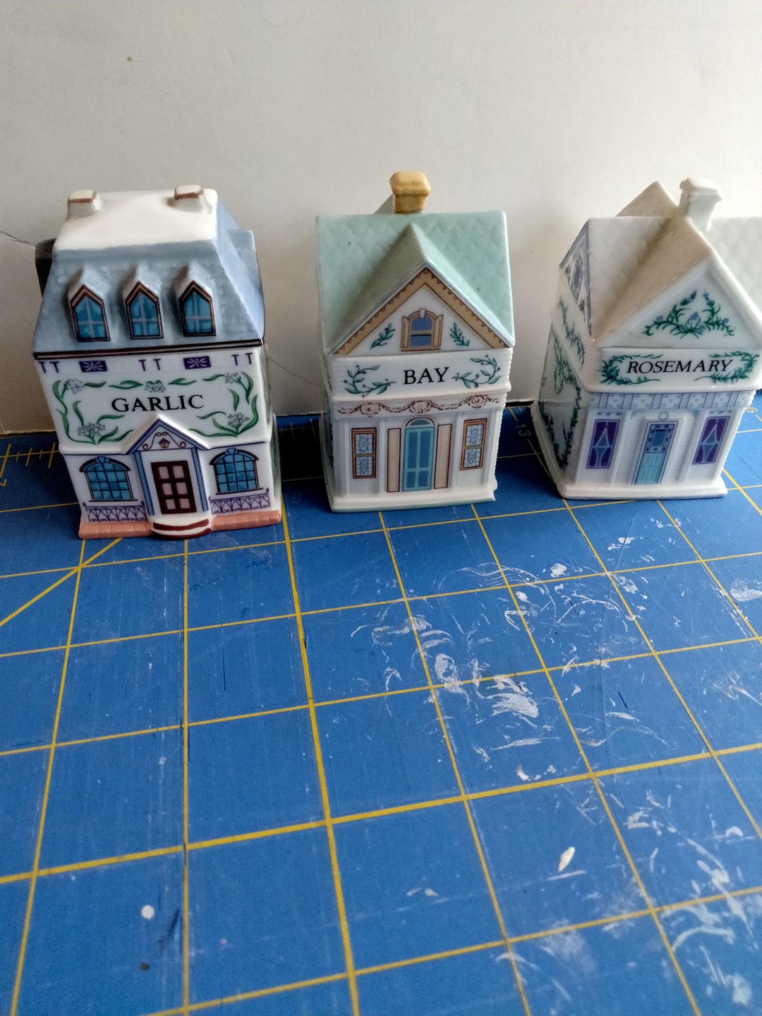 Lennox Spice Jar House Village Collection - Etsy