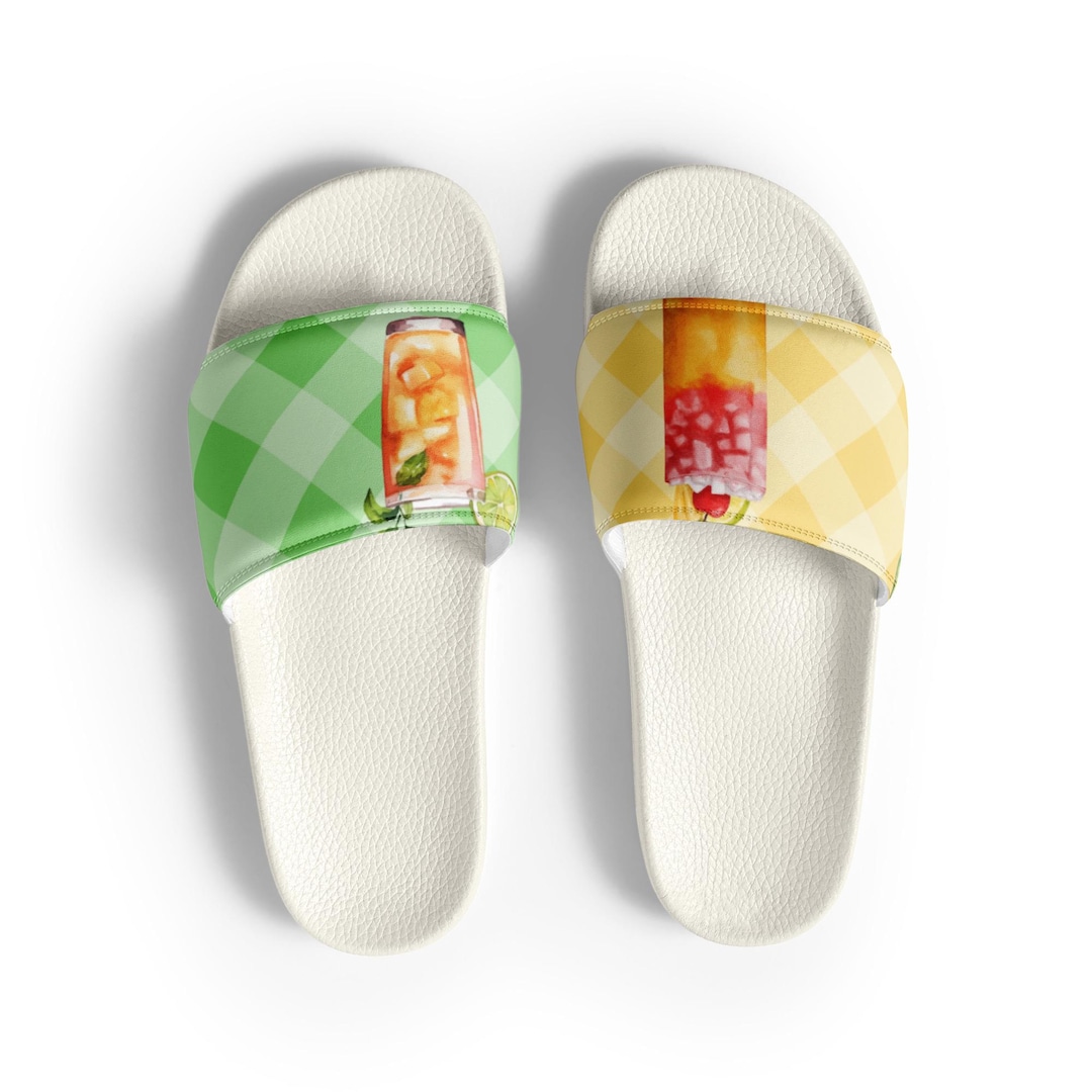 Summer Cocktail Slides | Beach Drinks on Slides | Women's Slides ...