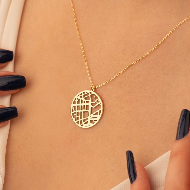 We Met Heart Map - Etsy