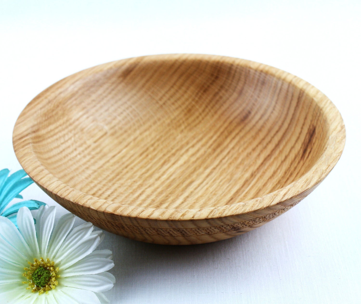 Wooden Red Oak Bowl / Dish