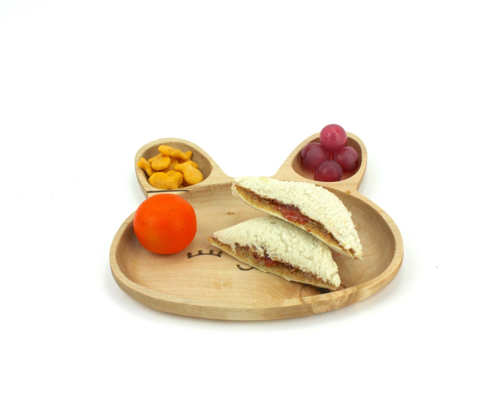 Wooden Personalization Child Plate Kids Plate Kids Snack - Etsy
